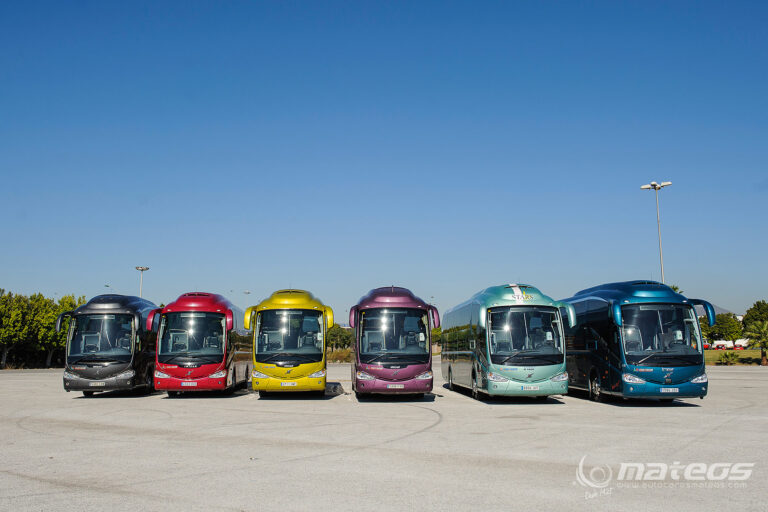 Tipos de autobuses - Autocares Mateos